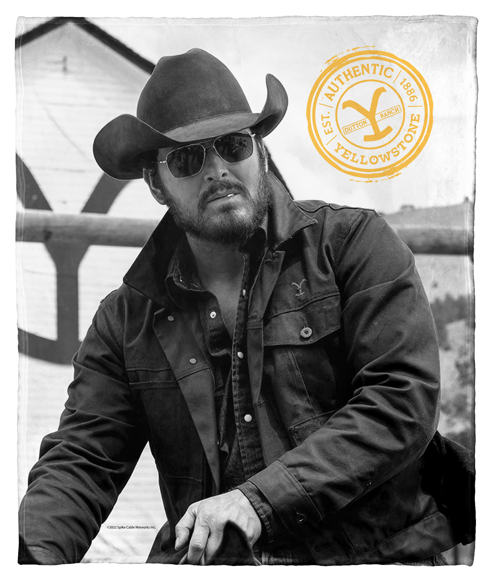 The Northwest Group Yellowstone Ranch Hand Silk Touch Throw Blanket ...